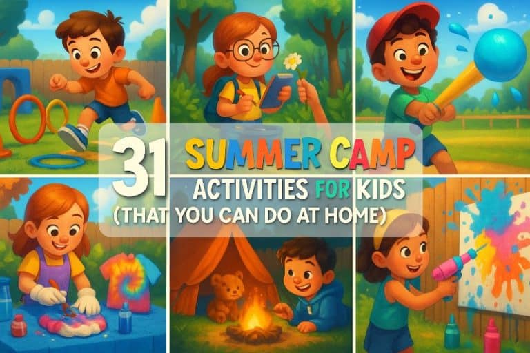 31 Summer Camp Activities for Kids (That You Can Do at Home) – Cynical ...